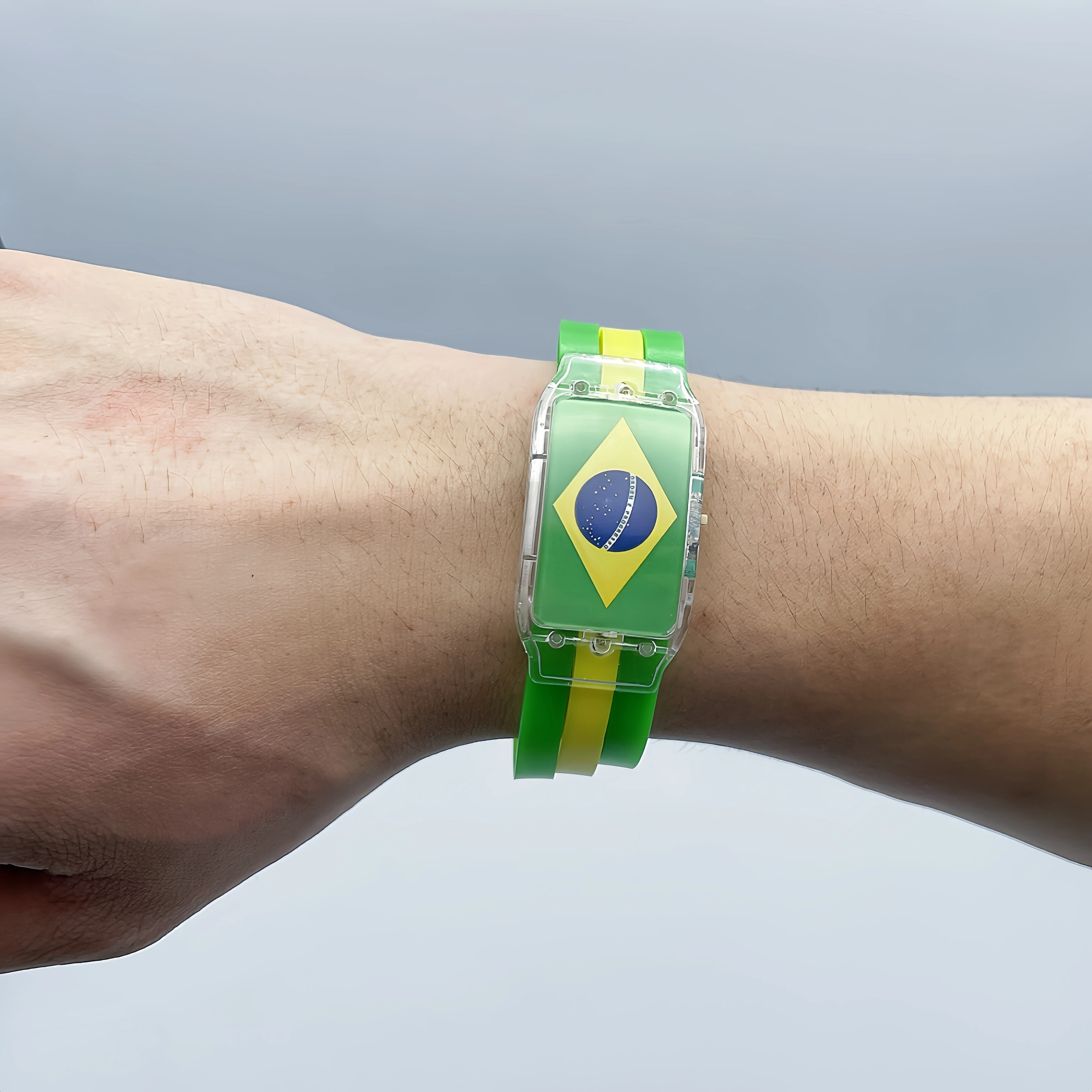 Custom Different Countries National Flag LED Bracelet Japan/Spain/USA ...