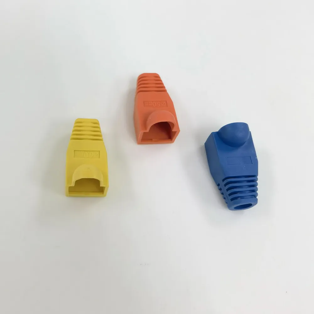 RJ45 Plug Boots Cat5e Cat6 Cat7 UTP FTP boot connector cover cable ...