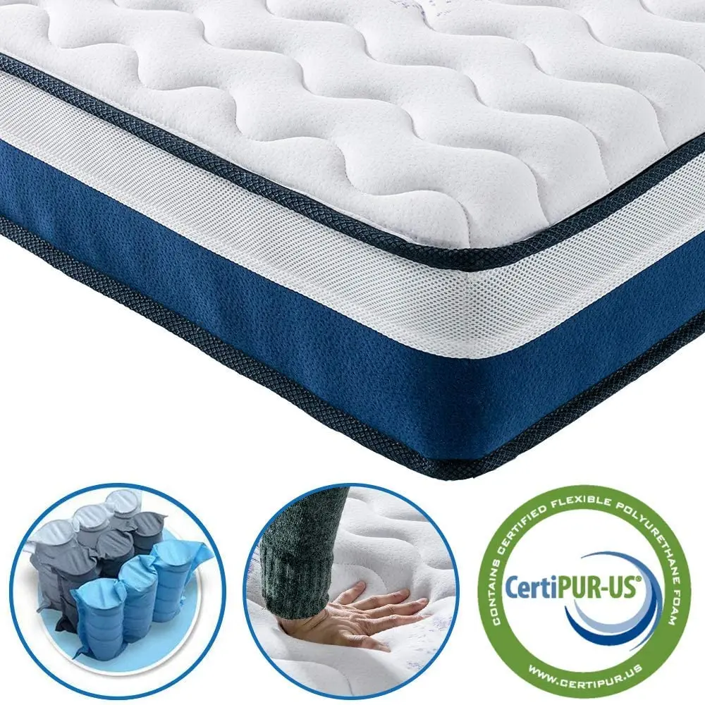 10 Inch European Single Mattress - Medium Firm Feel