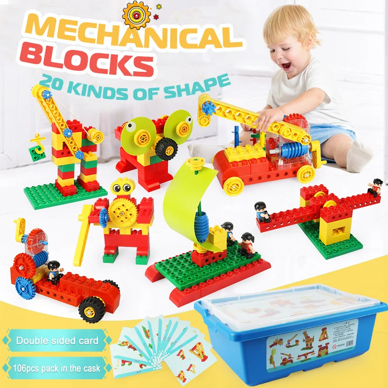 106pcs Preschool Educational Toys Building Blocks For Kids - Buy ...