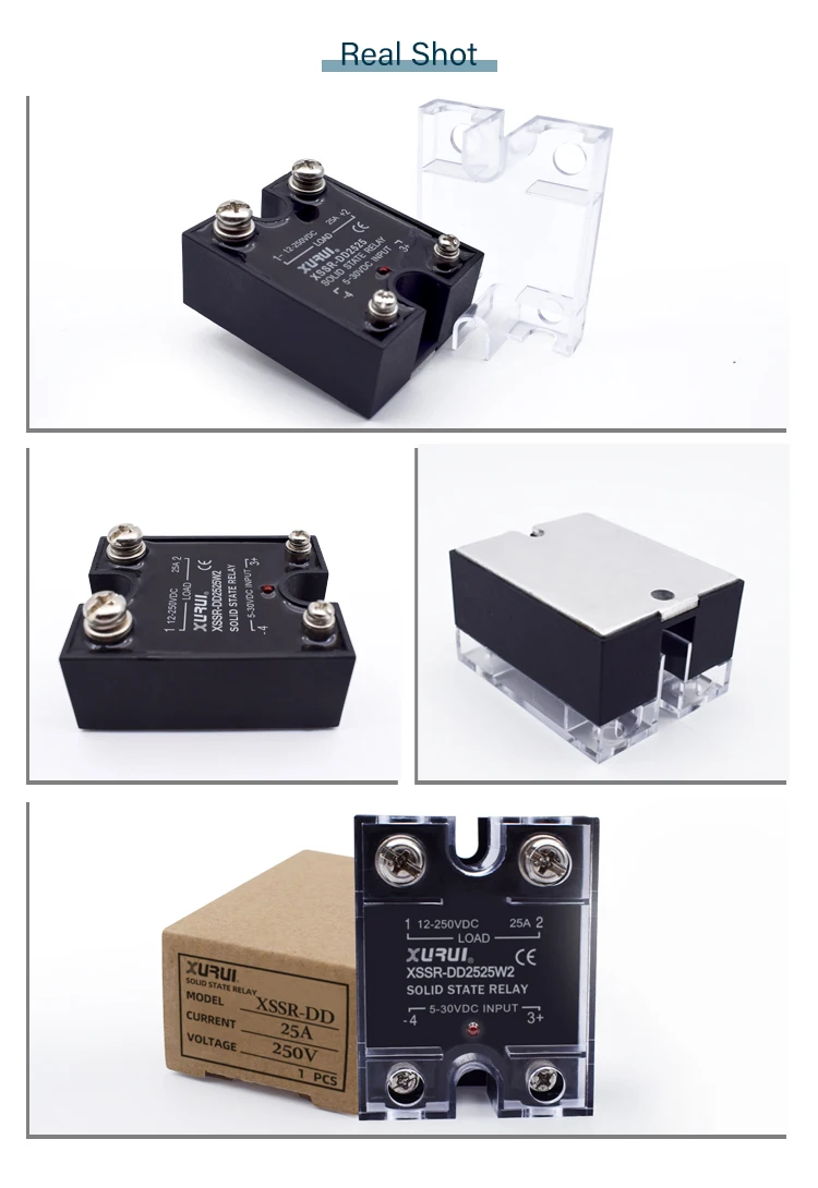 IGBT 12v, 24v DC to DC Solid State Relay - XURUI XSSR-DD2540W2