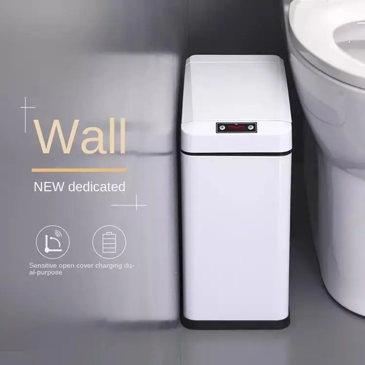 10l Intelligent Trash Can Smart Dustbin Electric Automatic Rubbish Can ...