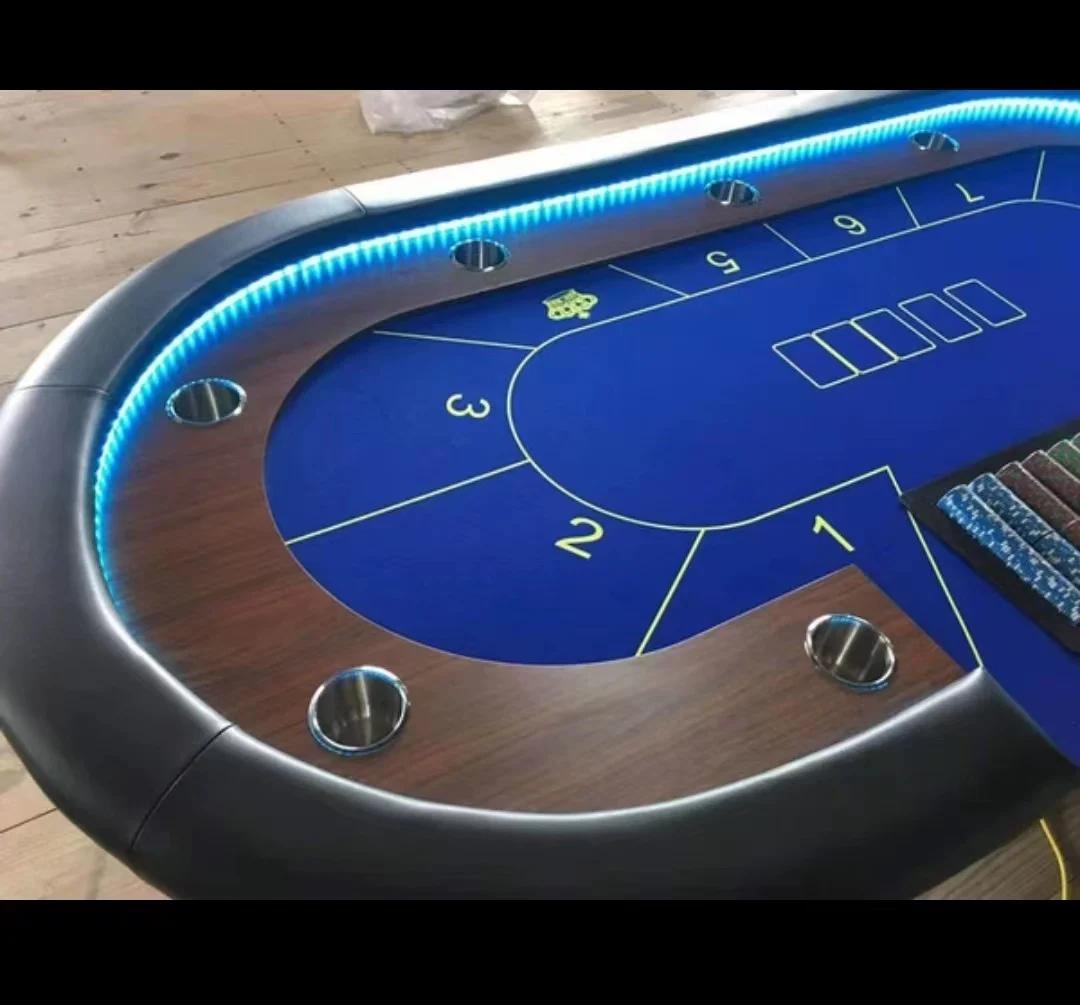 High Quality Poker Table Can Custom Table Factory For Gambling Game ...