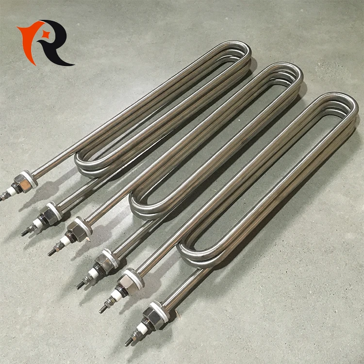 U Shape Coil Shape Stainless Steel Incoloy Tubular Heater Elements ...
