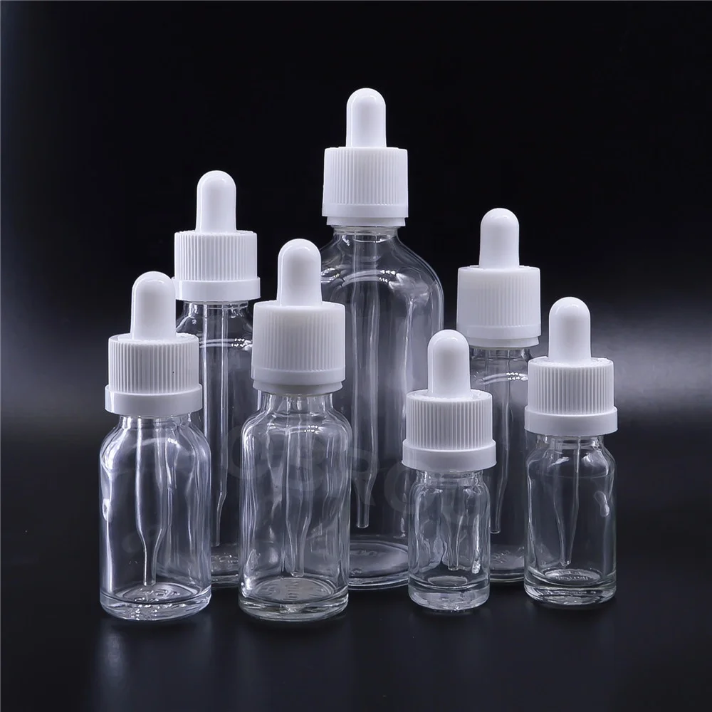 Glass Bottles With Dropper 5ml 10 ml 15ml 20ml 30ml 50ml 100 ml for ...