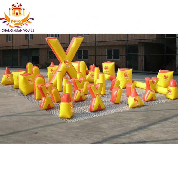 Upgrade Kit Interactive Inflatable Outdoor Paintball Bunker Air Ball ...