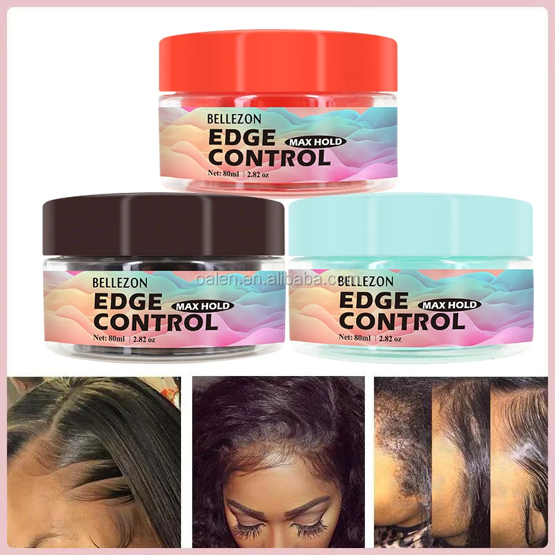 Custom Max Strength Hair Edge Control For Smooth All Day Strong Hold ...