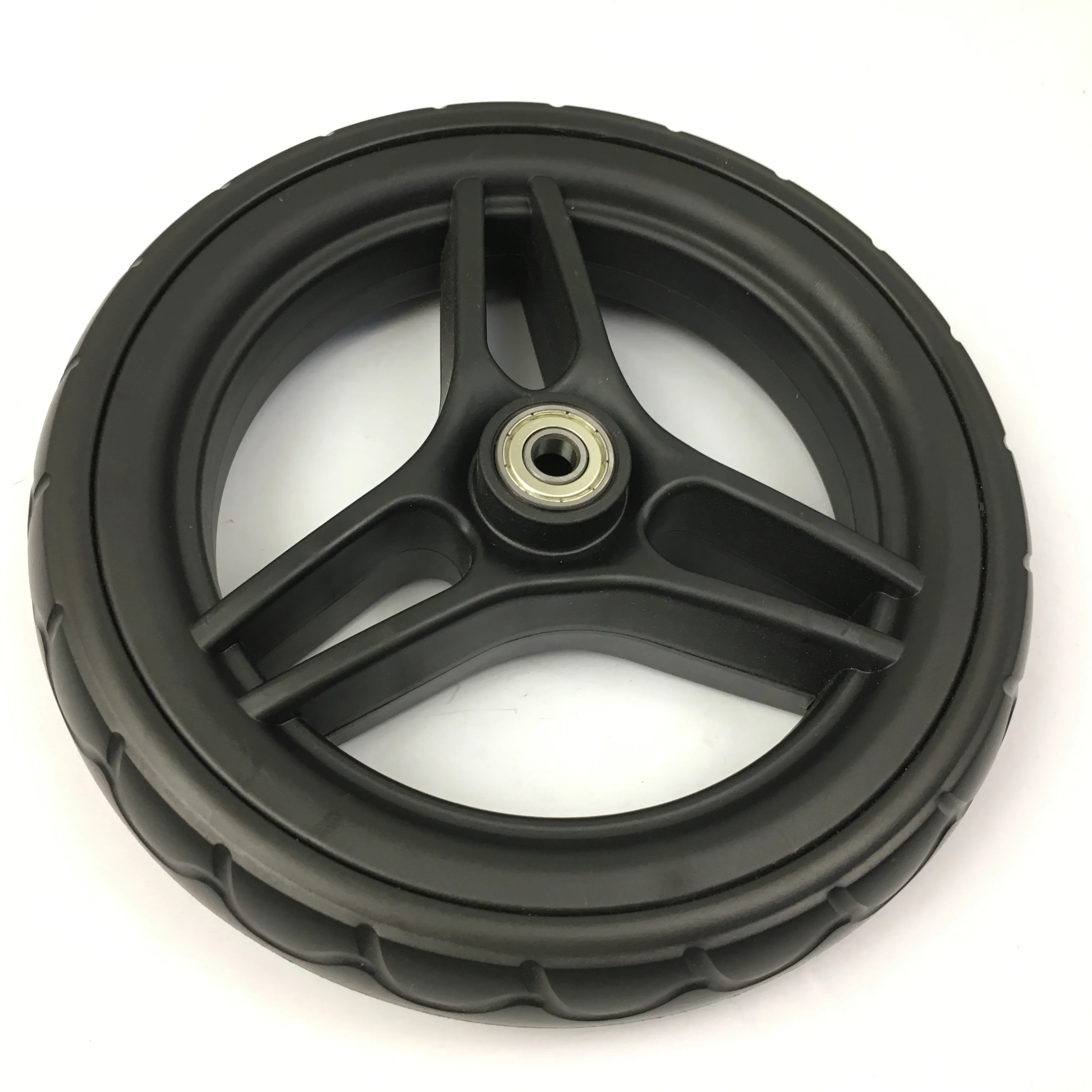 8 Inch Plastic Hub PU Foam Tire Wheel for Baby Stroller