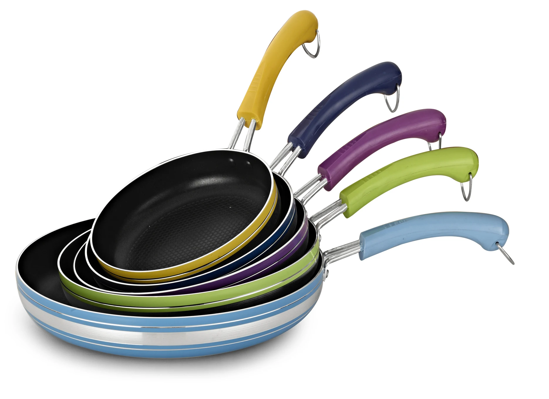 Cheap Commercial Honeycomb Frying Pan Aluminum Nonstick Coating Frypan ...