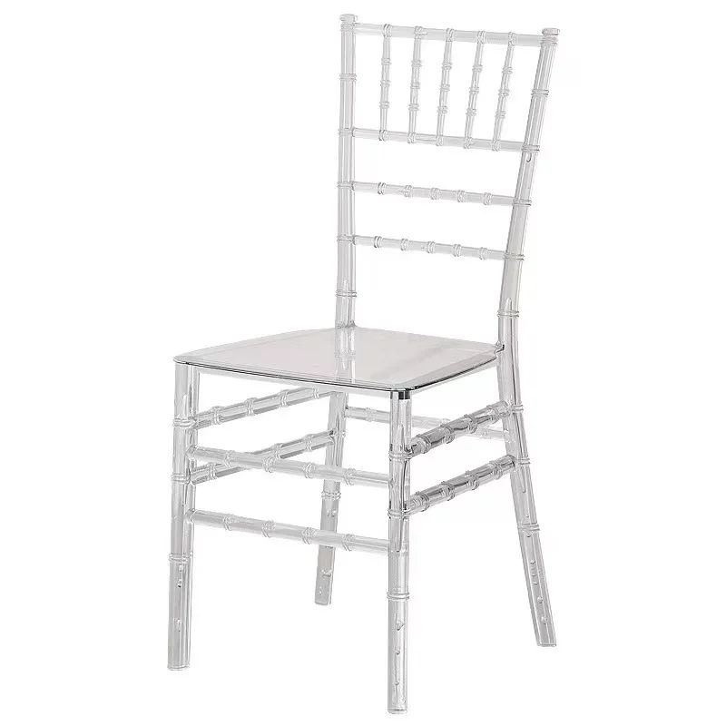 Modern Crystal Napoleon Bamboo Chair For Hotels And Banquets Clear ...