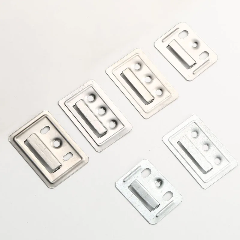Stainless Steel Wall Panel Buckles Integrated Furniture Clamp Durable ...