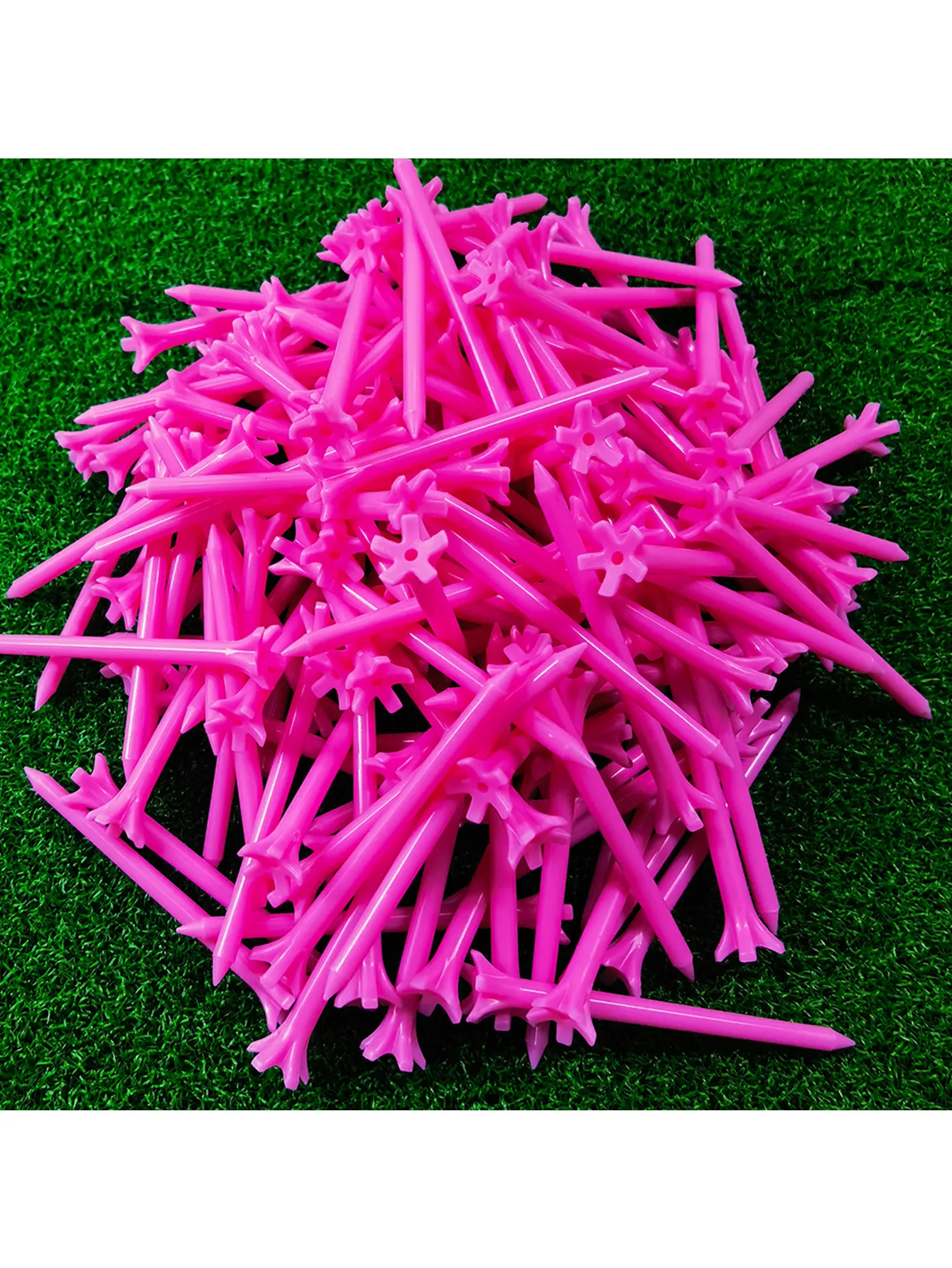 Factory Direct Sale Five-Claw Golf Spikes and Tees 70mm Plastic Ball ...