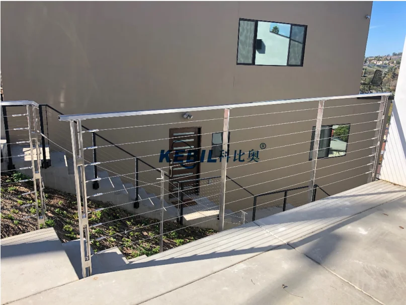 Balustrades Stairs Handrail Rope Railing Post Cable Railing Kit - Buy ...