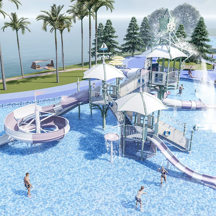 Cowboy Water Slide Playground Amusement Park Products In Kids Water ...