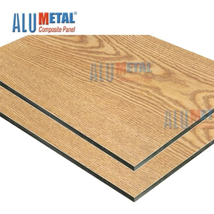 Alumetal Alucobond Wood Color 6mm 4mm Acp Acm Plate Decorative ...