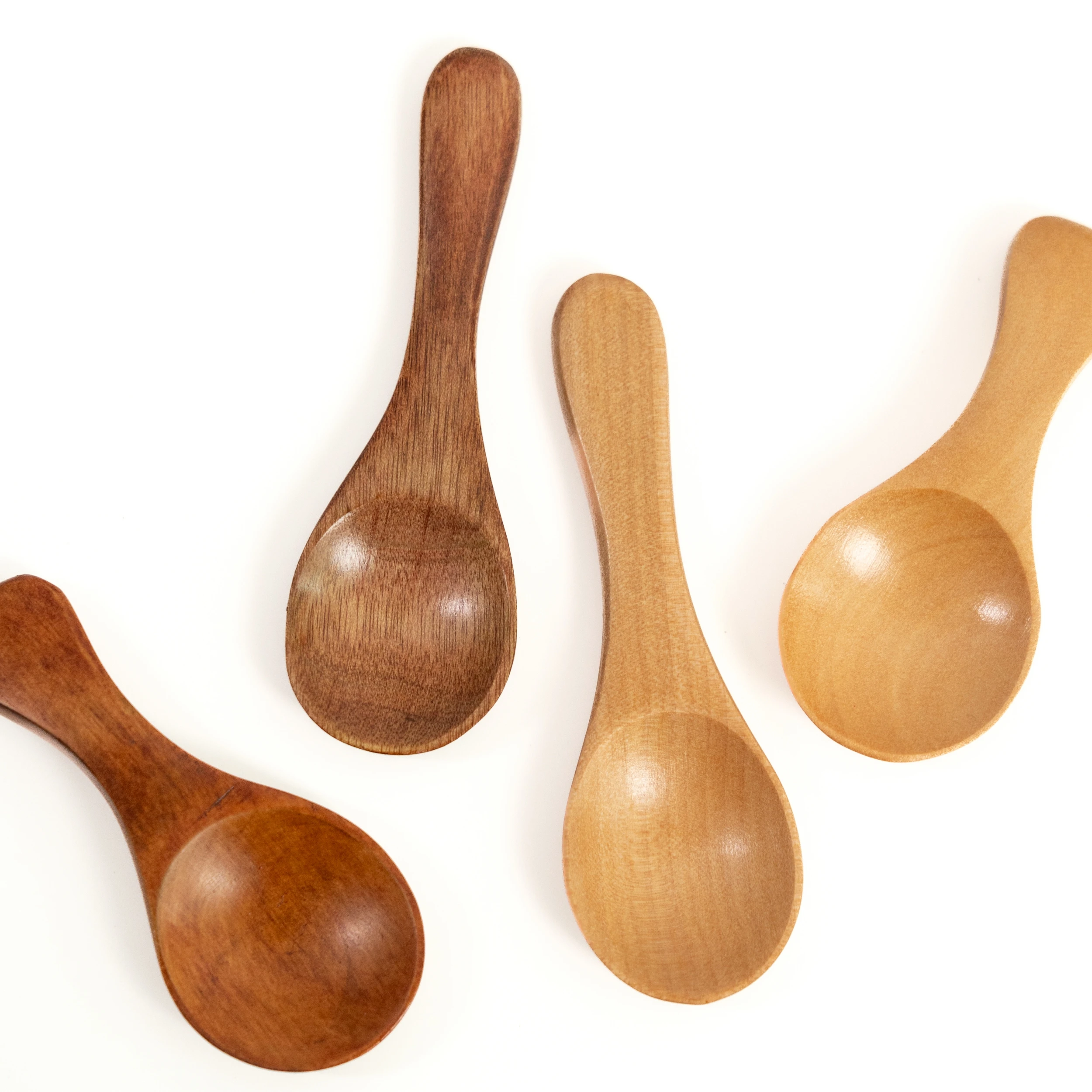 Wholesale Bulk Cheap Small Tea Mini Solid Handmade Soup Acacia Wooden ...