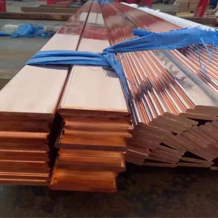 Copper Bus 99.99% Copper Flat Bus Square Flat Copper Bus Bar Astm B3 ...