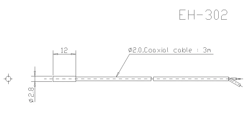KEYENCE EH-302 Proximity Sensor - High Precision Detection