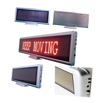Solar Powered Scrolling Panel Running Display Board Programmable Wifi ...