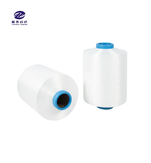 Acy 4075d36f High Tenacity Spandex Covered Yarn 75d/36f Polyester Dty Yarn For Knitting Weaving ...