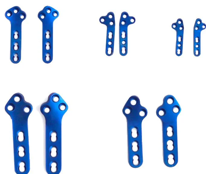 Pet Medical Titanium Implants 1.5mm Double T Type Cuttable Orthopedic ...