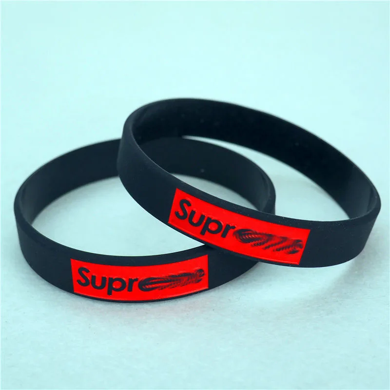 Custom High Quality Personalized Wrist Band Silicone Bracelets