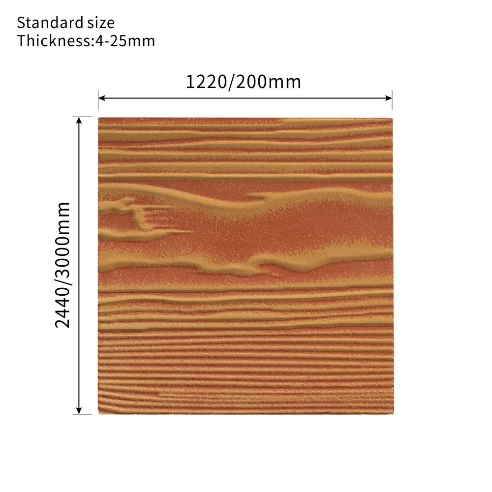 Laminas De Fibrocemento Efecto Madera; Wood Grain Fiber Cement Board ...