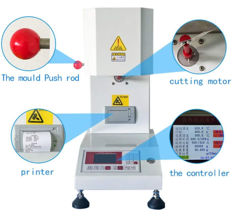 Biostellar Melting Flow Index Testing Machine Test The Melt Flow Rate ...