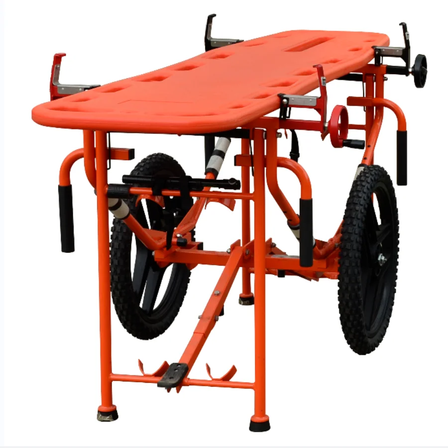Medical Rescue Metal Litter Carrier Medical Litter Cart Stretcher ...