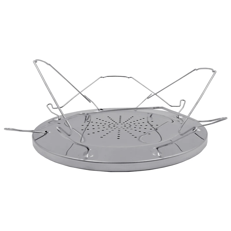 4 Slice Folding Camping Bread Toaster Camp Stove Top Toaster Rack - Buy ...