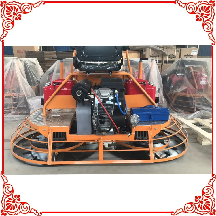 Helicopter Wet Concrete Power Float Finishing Machine Ride Type ...