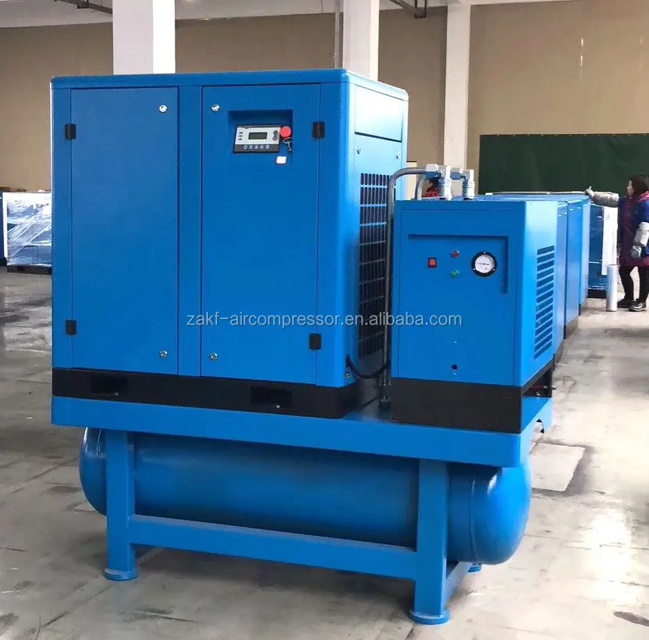 Oilless Air-compressor 7.5kw 10hp Air Compressor 220v Small Portable ...