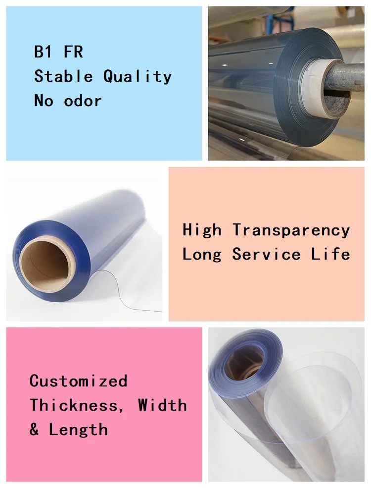 Clear Pvc Vinyl Rolls Super Clear Pvc Film 120 Gauge Clear Vinyl Pvc ...