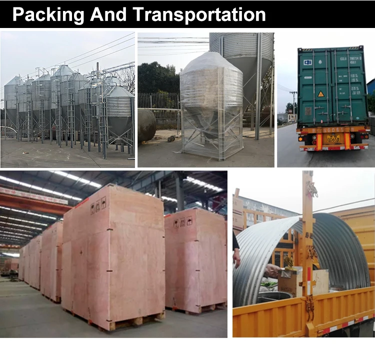 Small Hopper Grain Silos Big Grain Silos 500 Tons Capacity - Buy Small ...