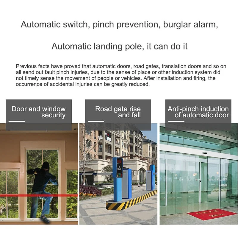Laser Photocell Safety Sensor Yet611lsr for Automatic Doors