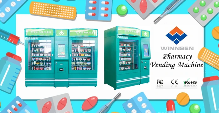 China Made Vending Machine for Vitamin Health Products