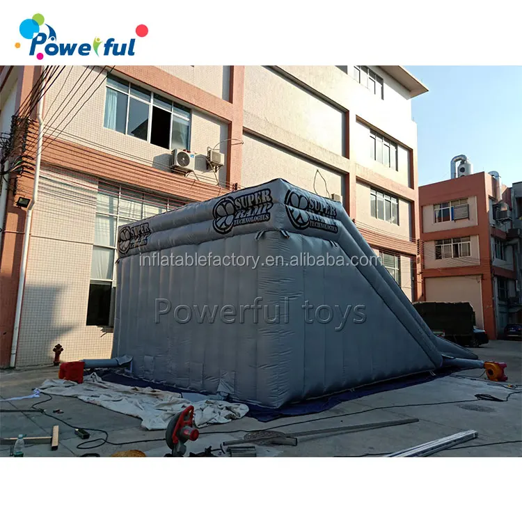 Freestyle FMX BMX Freefall Giant Inflatable Stunt Bike Airbag