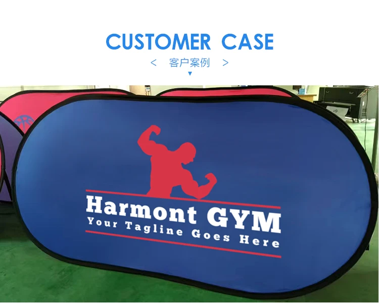 Outdoor Printing Pop Up A Frame Sign Exhibition Banner Vertical Folding ...