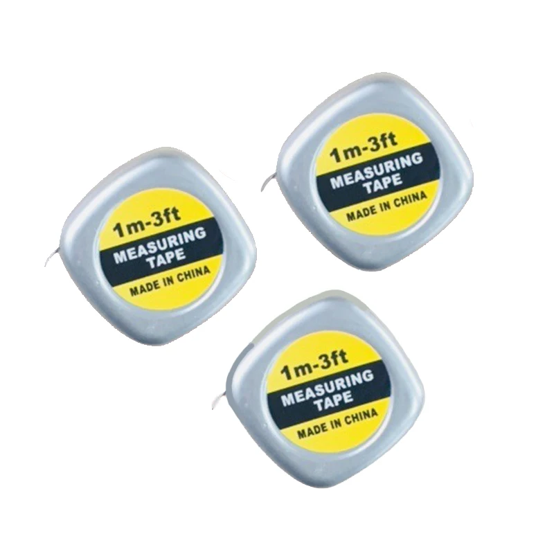 1 Meter 3ft Mini Measuring Key Chain Tape Measure Imperial Promotion ...