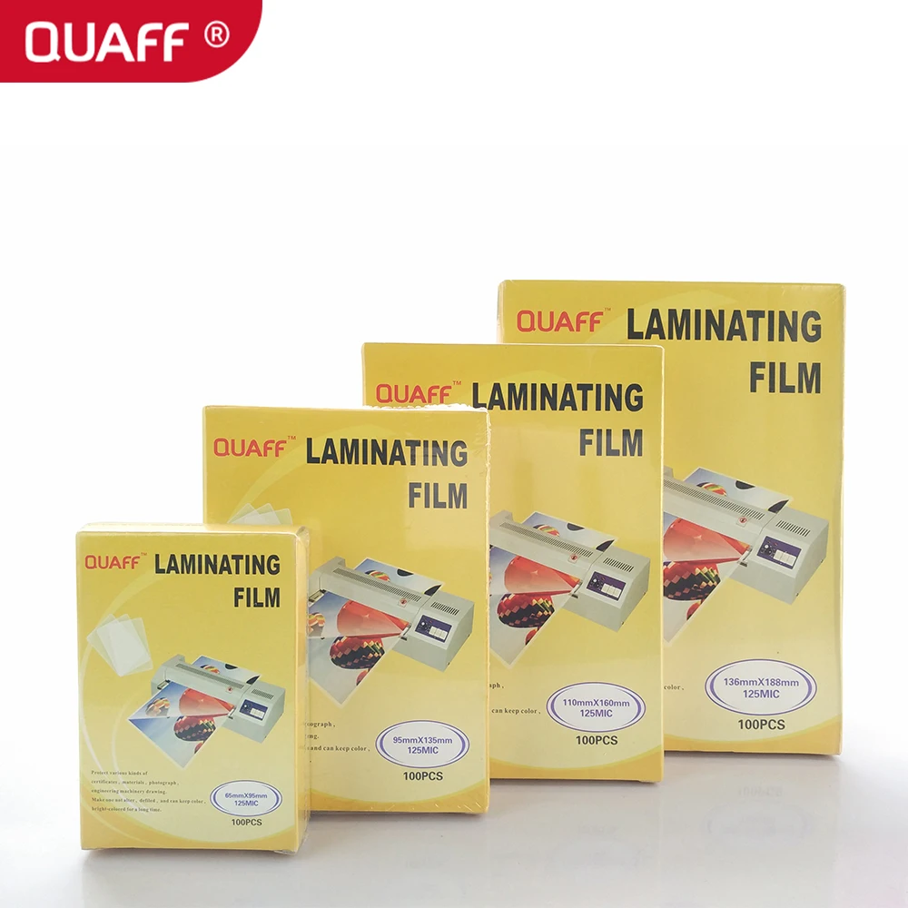 QUAFF PET Laminating Film 60-250 Mic Transparent for Lamination - OEM