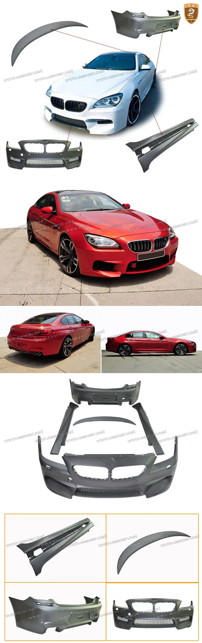 Body Kit Custom For B Mw 6 Body Kit Pd-design Auto Diffuser For B Mw ...