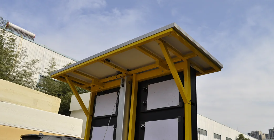 Road Sign Board Trailer VMS - LED Display & Traffic Info