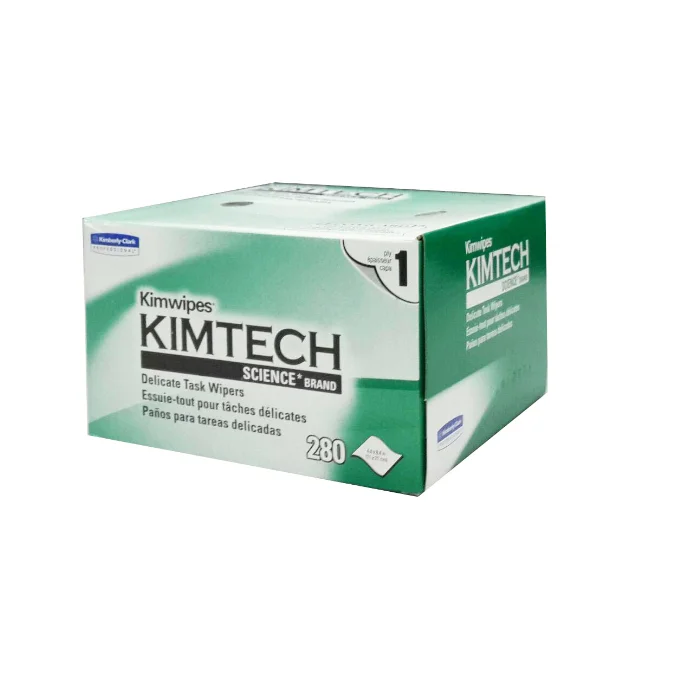 Kimtech Kimwipes Konektor Fiber Optic Tisu Basah Serat Optik Bersih Kim ...