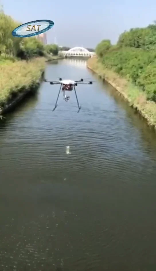 Uav Aircraft Drone With Robotic Arm For Water And Soil Sampling - Buy ...