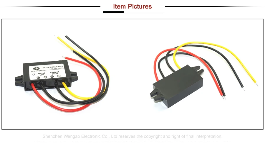 12v To 5v 3a 15w Dc Dc Step Down Converter 6-20 Volt To 5 Volt 3 Amp 15 ...
