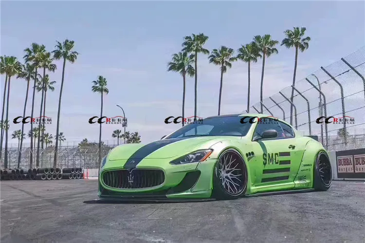Wide Body Kit for Maserati GranTurismo GT | Front & Rear Bumper, Flare ...