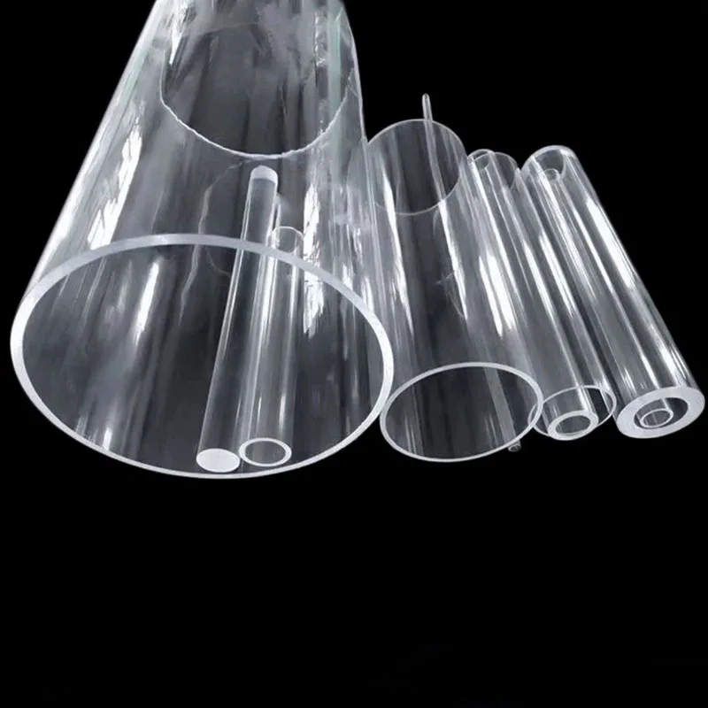 Clear Acrylic Tubes - Large Diameter PMMA Pipe Tubes