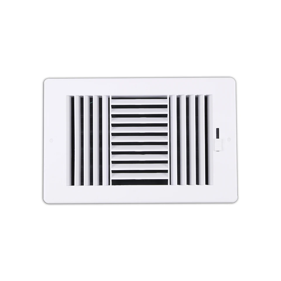 10X6" 3 Way Plastic Air Grill - Durable & Versatile Solutions