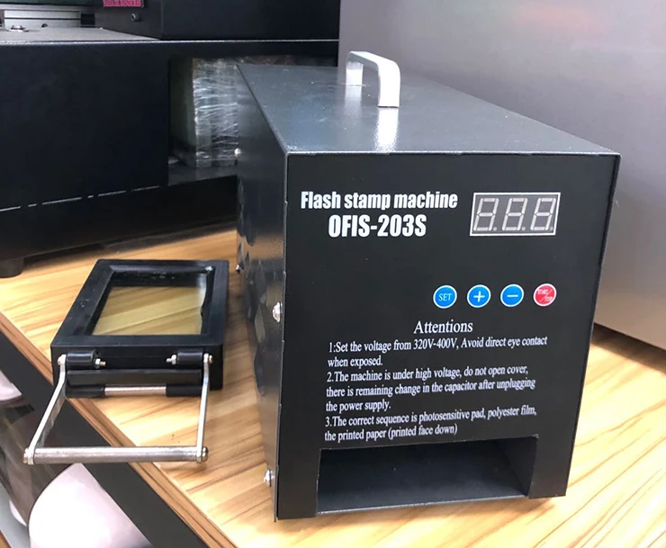 OFIS Automatic Mini Flash Stamp Making Machine - Fun & Easy