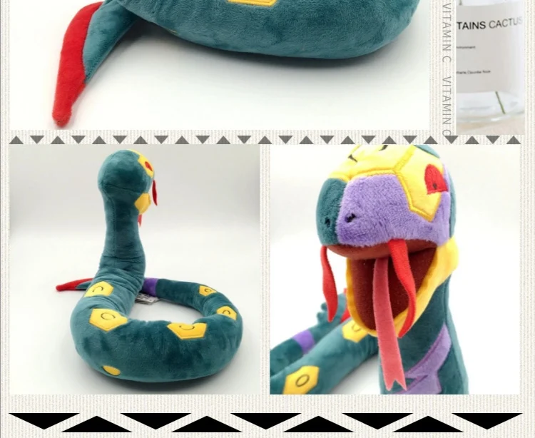 Wholesale Custom Cartoon Character Animal Snake Stuff Plush Toy Design ...